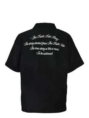 BREATH Embroidered-logo Pocket Polo Shirt - Black
