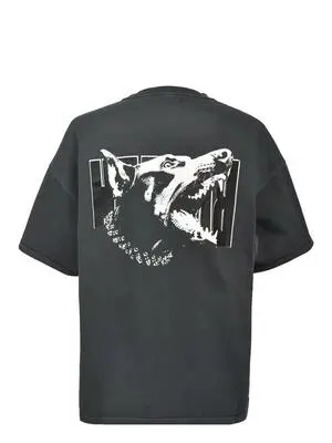 BREATH Graphic-print T-shirt - Black