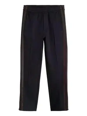 Y3 X Wales Bonner Side-stripe Track Pants - Black