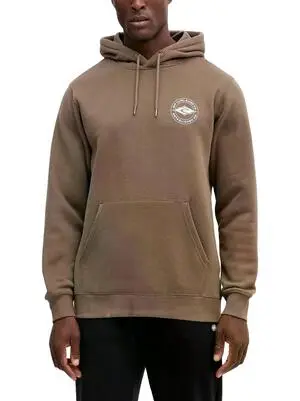 Rip Curl Staple Logo Hoodie - Brown