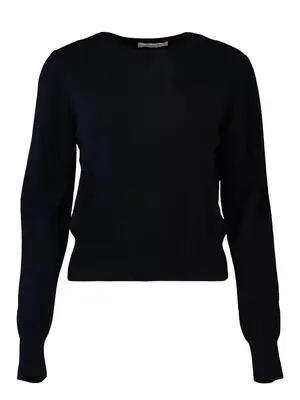 Misha Collection Crew Neck Sweater - Blue