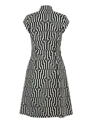 Gareth Pugh Geometric Pattern Frock Coat - Black