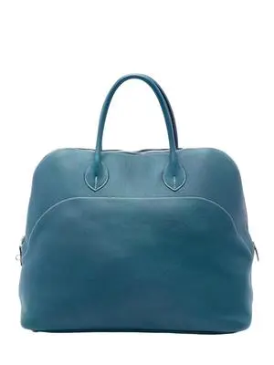 Hermès Evercolor Bolide Relax 45 Travel Bag - Blue