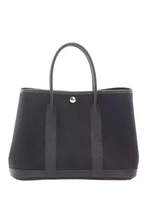 HERMÈS Hermès Toile And Negonda Garden Party 30 Tote Bag