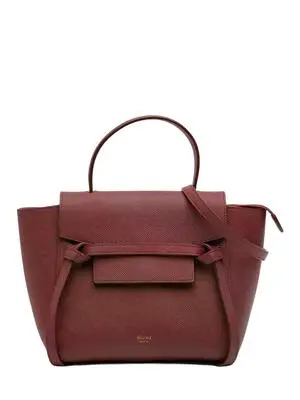 CELINE Celine Nano Grained Calfskin Belt Bag Satchel