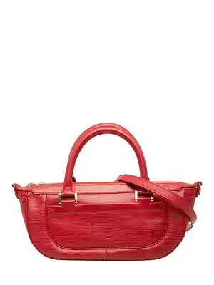 LOUIS VUITTON Epi Dhanura Pm Satchel - Red
