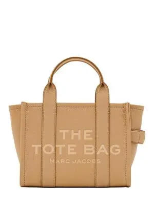 Marc Jacobs The Small Leather Tote Bag - Beige