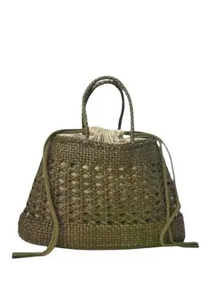 Donna Karan New York Woven Bucket Bag - Brown