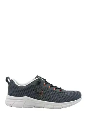 BUGATTI Dark Mesh-knit Lace-up Sneakers - Blue