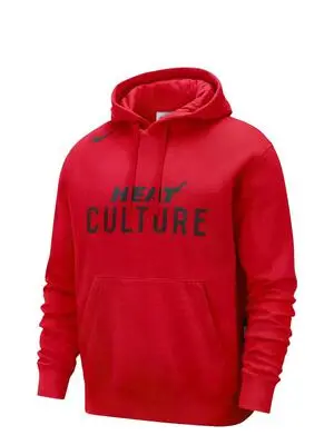 Nike Miami Heat Culture Hoodie - Red