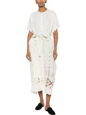Vita Kin Sweet Jane Midi Dress - Neutrals