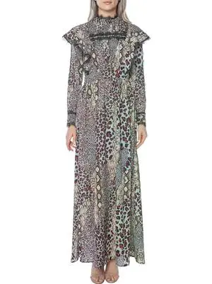 ONETEASPOON One Teaspoon Ruffled Maxi Dress