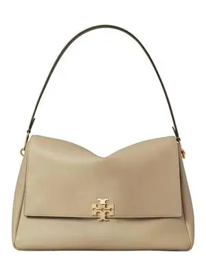 Tory Burch Large Charlie Shoulder Bag - Grey