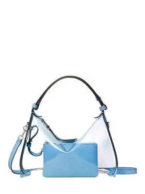 Tory Burch Tory Burch Mellow Clear Shoulder Bag Blue
