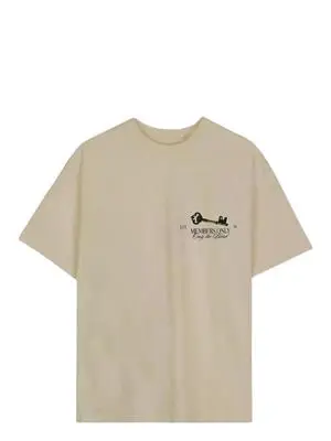 ONLY THE BLIND Graphic-print T-shirt - Neutrals