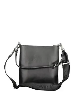 CALVIN KLEIN Grained Tote Bag With Logo Plaque