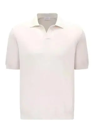 04651 / A TRIP IN A BAG Johnny Short-sleeve Polo Shirt - Neutrals