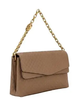Gucci Chain Shoulder Bag - Brown