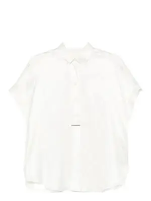 Brunello Cucinelli Short Sleeve Shirt - Natural