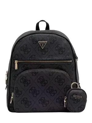 Guess Power Play Logo-print Backpack - Black