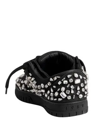 1989 STUDIO Embellished Low-top Sneakers - Black