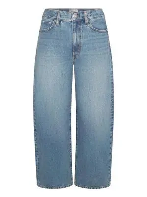 FRAME The Bow Crop Jeans - Blue