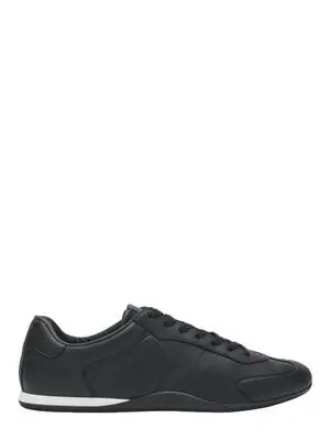 Gucci Web Detail Low-top Sneakers - Black