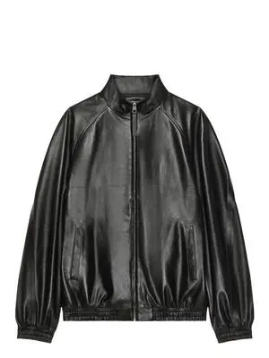 GIVENCHY Givenchy Couture Seam Track Top In Nappa Leather