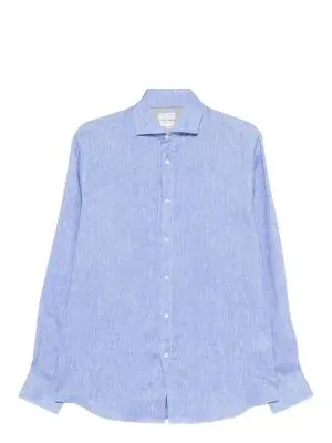 Brunello Cucinelli Buttoned Shirt - Blue