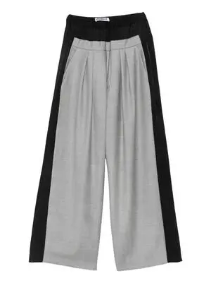 LUTZ HUELLE Lutz Huelle Pleated Wide-Leg Trousers