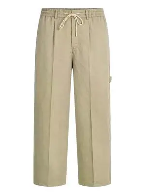 PT TORINO Cargo Pants With Drawstring Waist - Neutrals