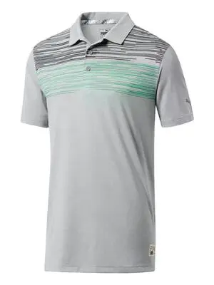 PUMA Pin High Striped Polo Shirt