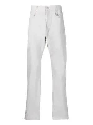 1017 Alyx 9sm Pale Grey Straight-leg Trousers - Neutrals
