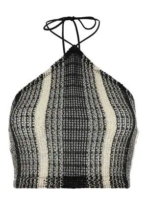 Missoni Embroidered Mesh Top - Multicolor