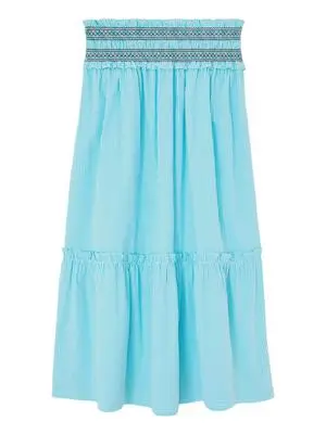 GANNI GANNI Convertible Gingham Skirt/Dress
