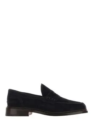 TRICKER'S Adam Almond-toe Loafers - Black