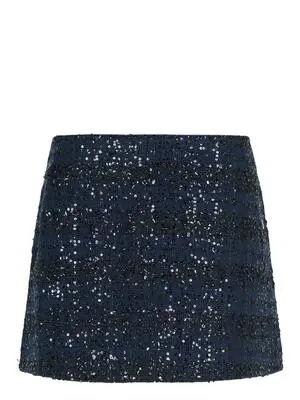 ROTATE BY BIRGER CHRISTENSEN ROTATE Sequined Mini Skirt