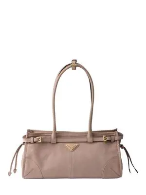 Prada Prada Bonnie Buckled Tote Bag Water Lily Color