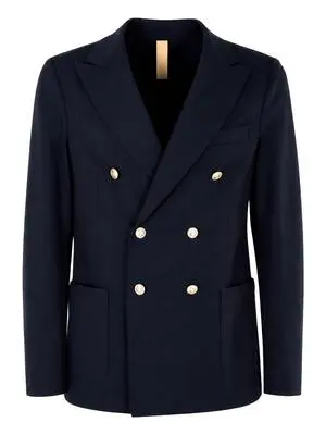 ELEVENTY Eleventy Lapel Long-Sleeved Suit Jacket