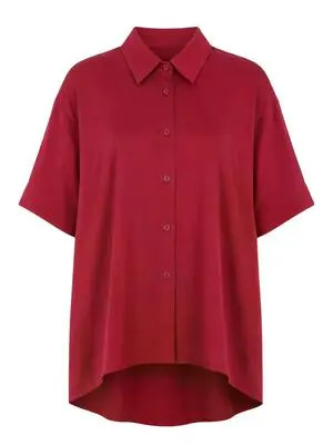 Max Mara Short Sleeve Shirt - Red
