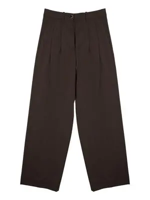 NINE:INTHE:MORNING Gemma Carrot Trousers - Brown