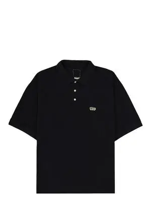 Visvim Polo Con Patch - Black