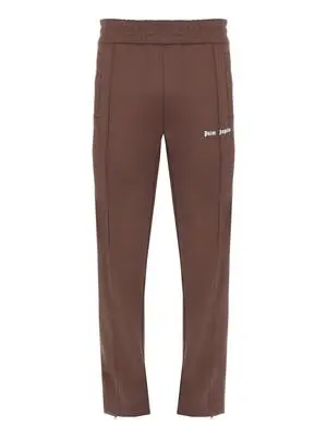 Palm Angels Pantalone Track Classic Logo - Brown