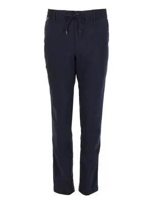 BOSS H-kane1" Slim Fit Drawstring Trousers - Blue