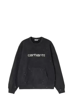 Carhartt Work In Progress Painter Logo-print Sweatshirt - Black