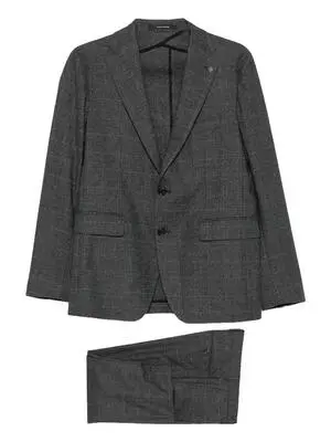 Tagliatore Tagliatore Grey Suits - Single Breasted Suits Men Gray