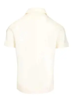 Moncler Logo-patch Polo Shirt - Neutrals