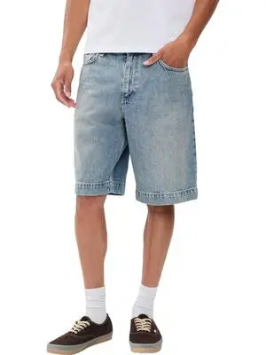 Rag & Bone Baggy Denim Shorts - Beacon