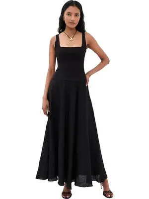 Johanna Ortiz Mariner Maxi Dress - Black