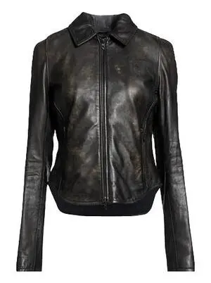 DIESEL® Leather Jacket - Black